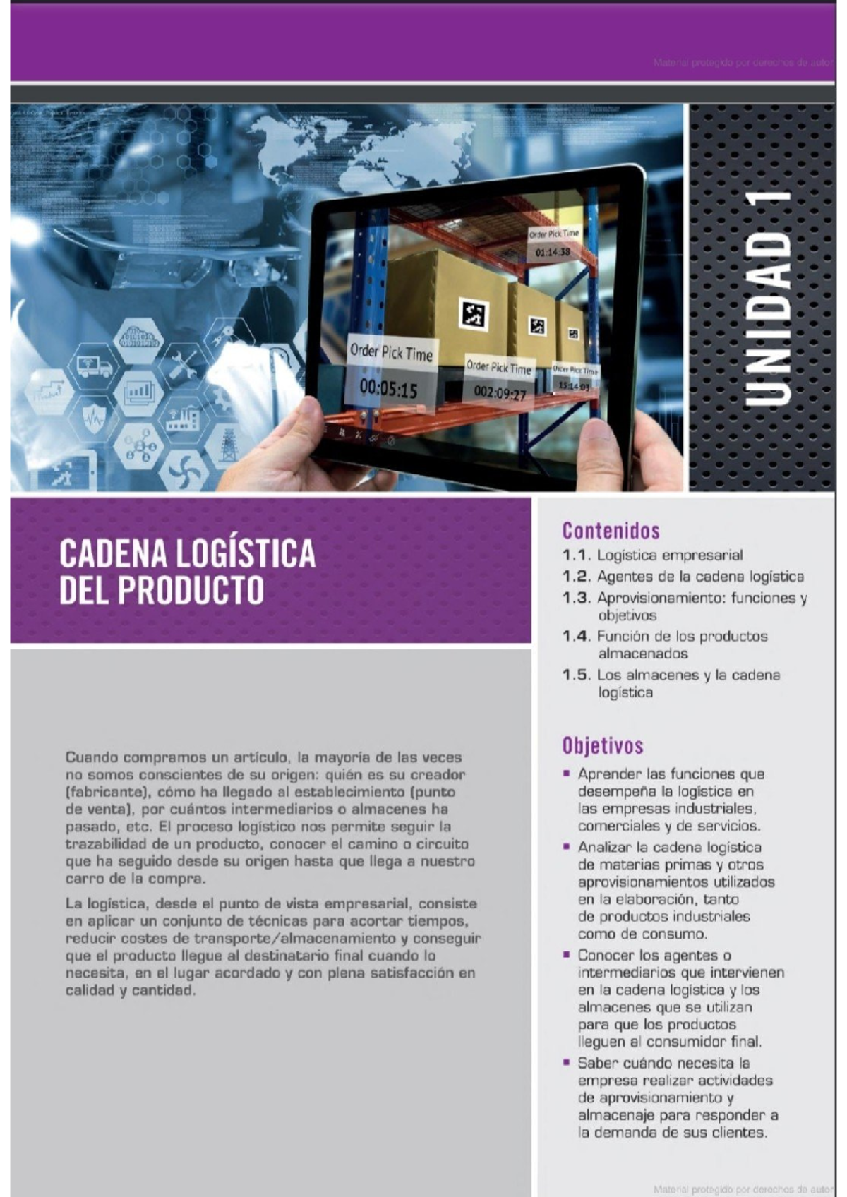 CADENA LOGÍSTICA: Funciones y Objetivos del Aprovisionamiento (LOG-101) - Studocu