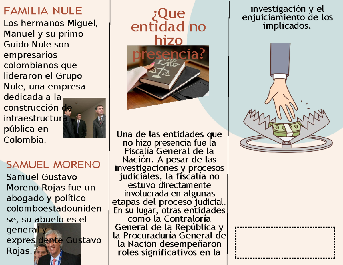 Folleto caso nule - FAMILIA NULE Los hermanos Miguel, Manuel y su primo ...