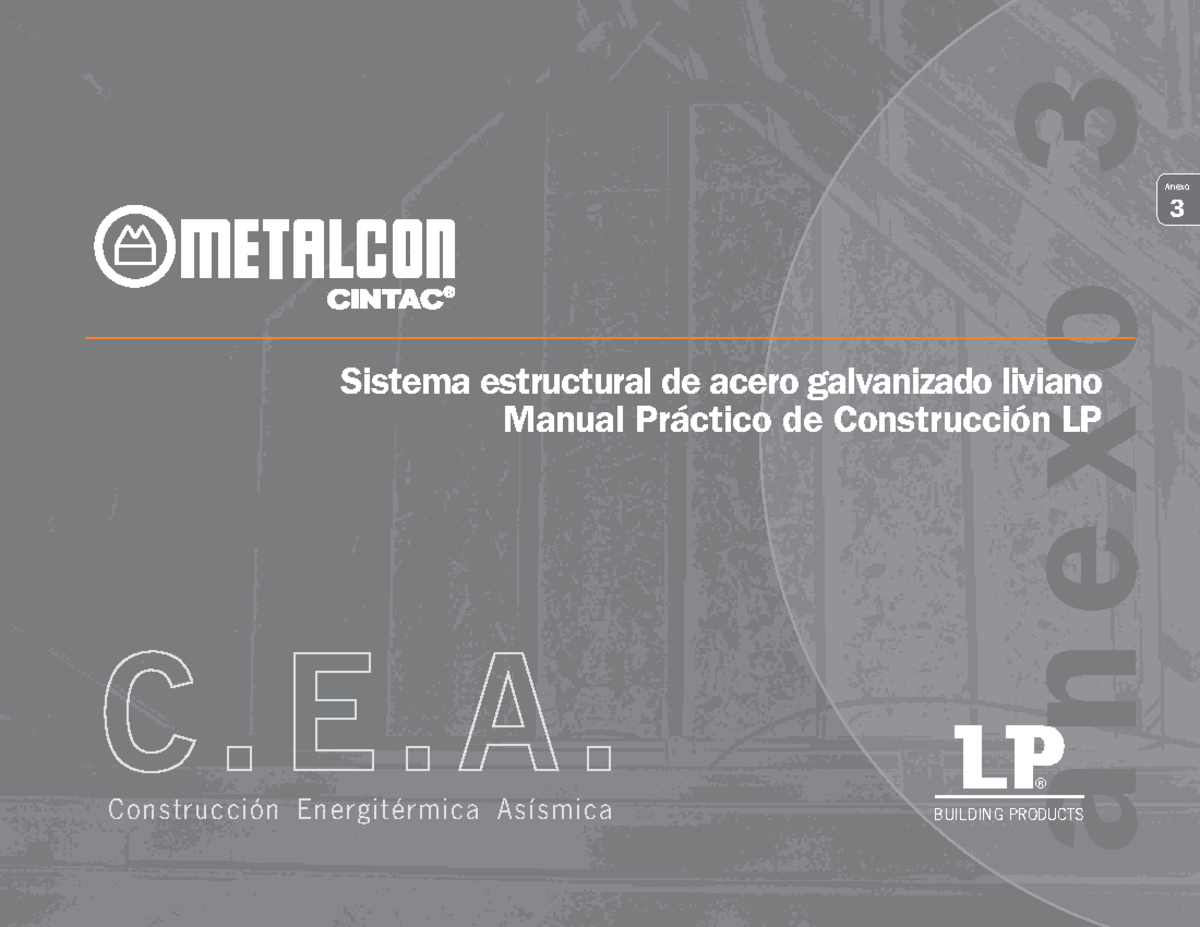 Stell frame 2 - a n e x o 3 3 Anexo Sistema estructural de acero ...