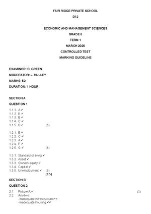 CPJ Activity - Grade 8 CPJ Practice - CLASS ACTIVITY 1 GRADE 8 EMS CASH ...