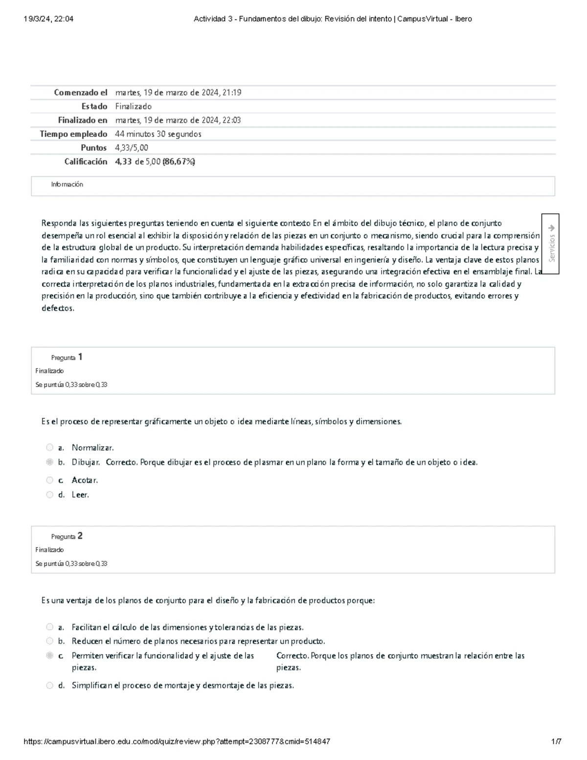 Actividad 3 - Fundamentos del Dibujo Técnico y su Interpretación - Studocu