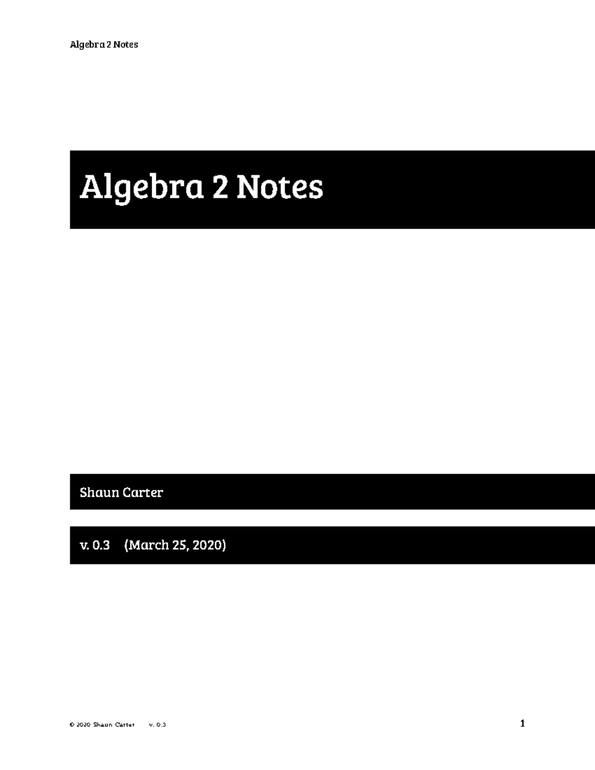 Algebra 2 Final Exam Notes - Key Concepts and Answer Key - Studocu