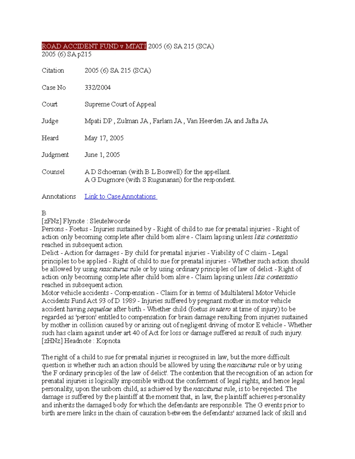 Grootboom Case Analysis: Constitutional Rights & Housing Access - Studocu