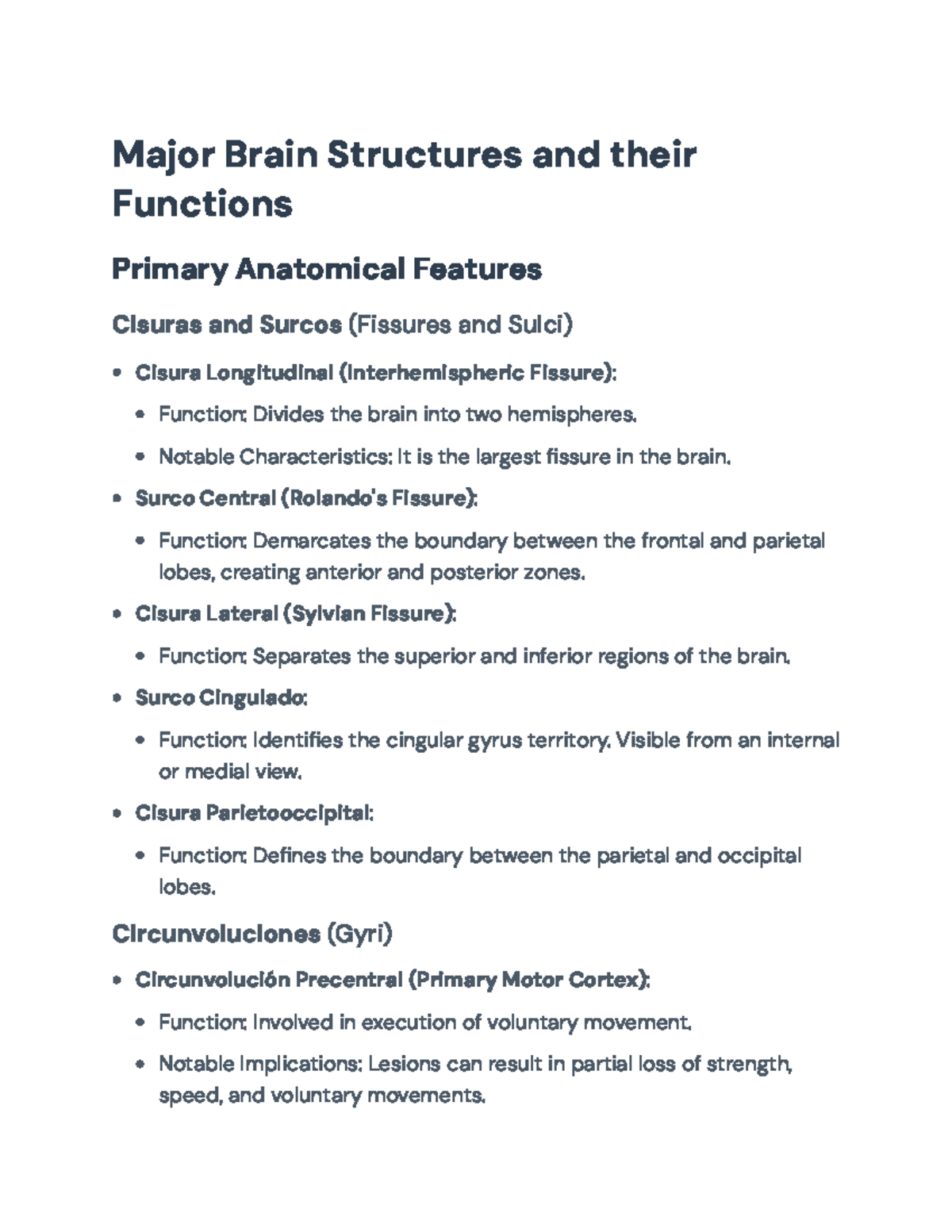 Brain Anatomy and Functions Overview: Key Structures and Their Roles ...