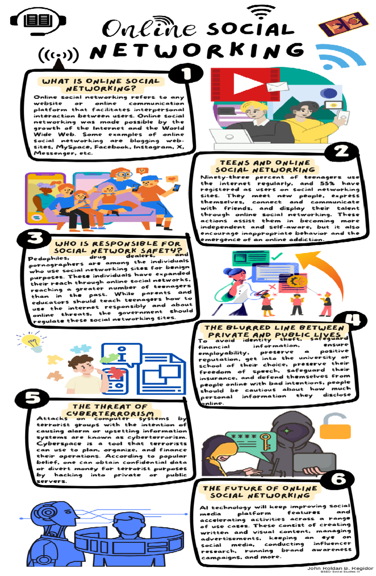 Infographics Social Networking - Society, Techonology and Science - Studocu