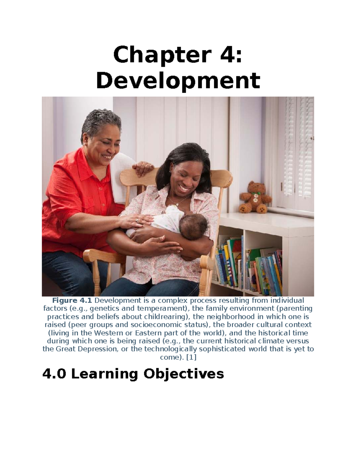 Chapter 4: Development Across the Lifespan - Key Concepts and Stages ...