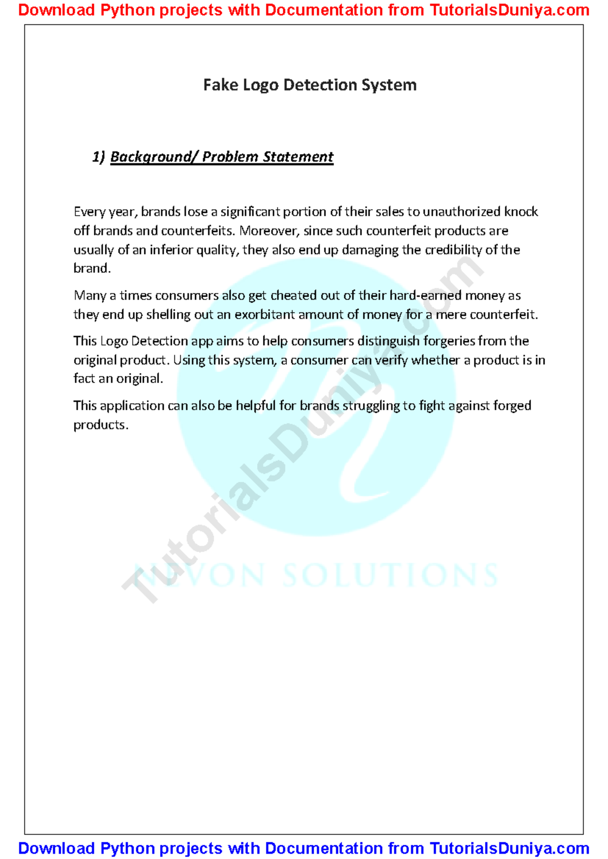 Online Fake Logo Detection System Python Project - Fake Logo Detection ...