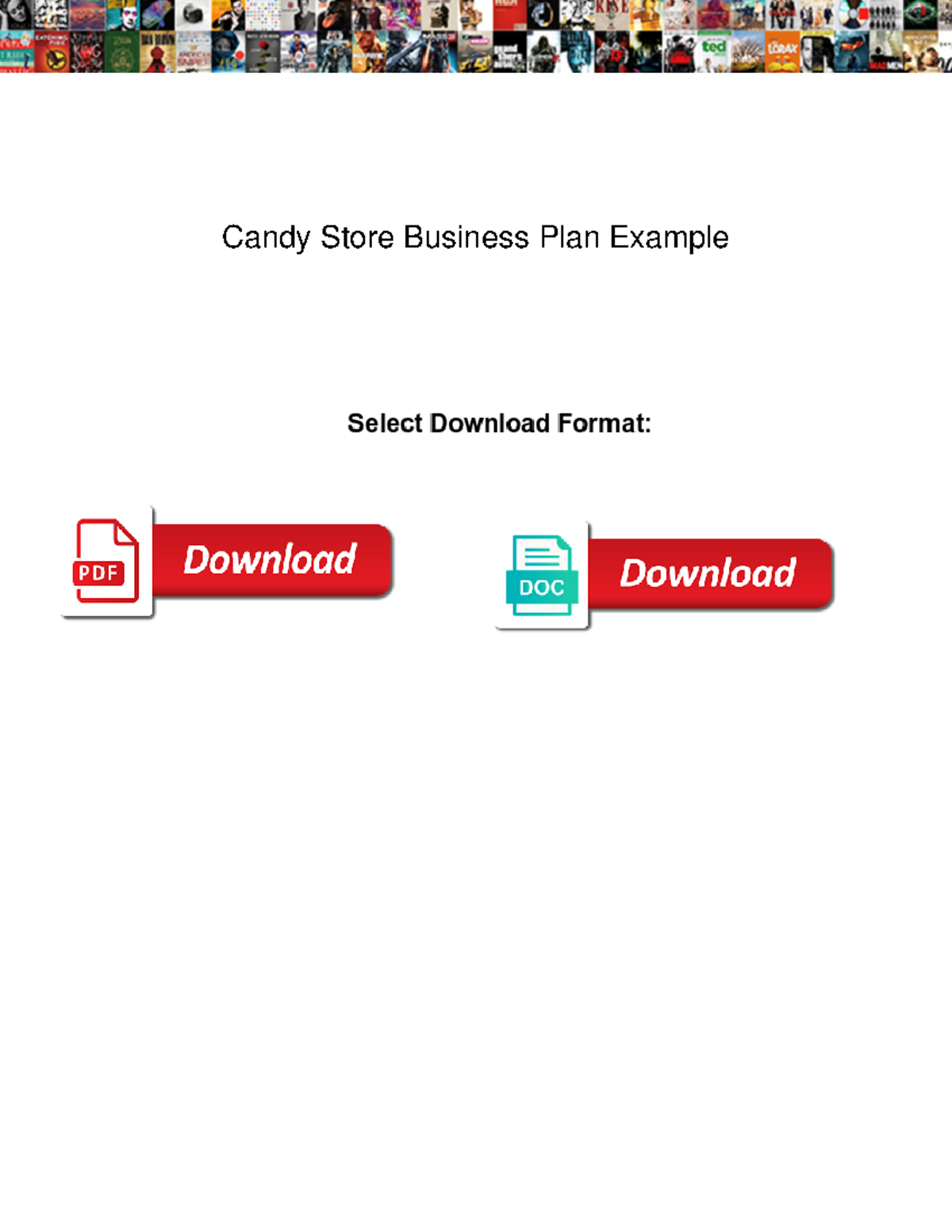 Candy Store Business Plan: Example & Implementation Strategy - Studocu