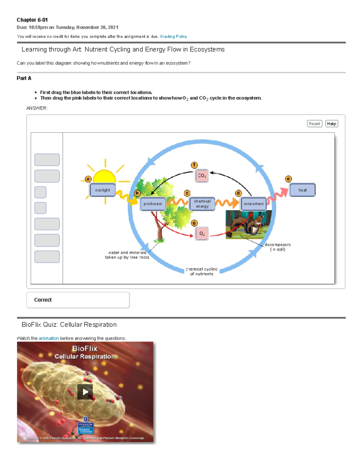 Chapter 6-01 - Pearson - Homework - Chapter Due: 10:59pm on Tuesday ...