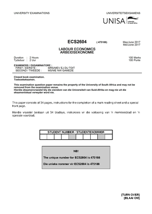 Assessment 1 Attempt answers - UNISA 2023 ECS2604-23-S2 Welcome Message ...