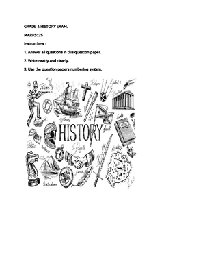 Grade 4 geography test - Paulpietersburg primary school. Geography test ...