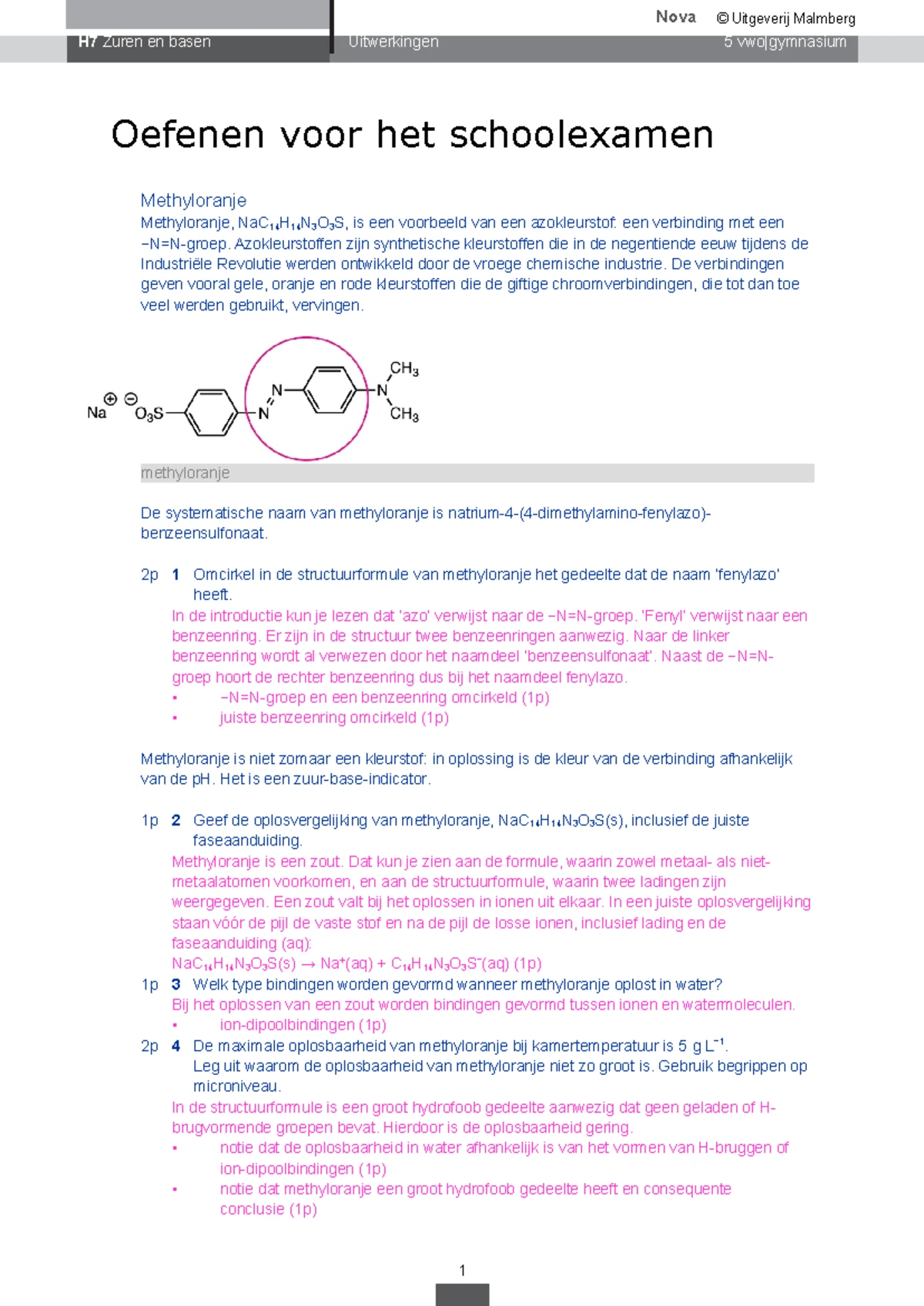 Chemisch Rekenen 3 - reken vraag sk - KEMIA Chemisch rekenen 3 VWO ...