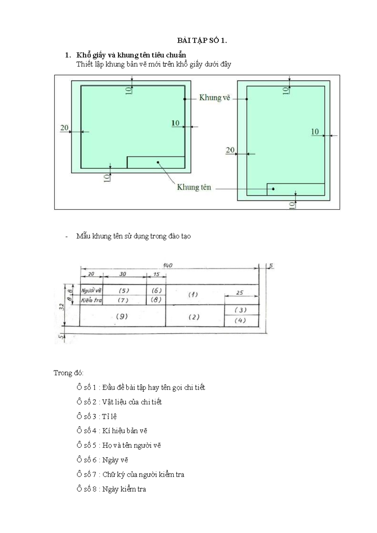 Bài Tập Autocad ĐK&TĐH: Thiết Kế Bản Vẽ Tủ Điện Công Nghiệp - Studocu