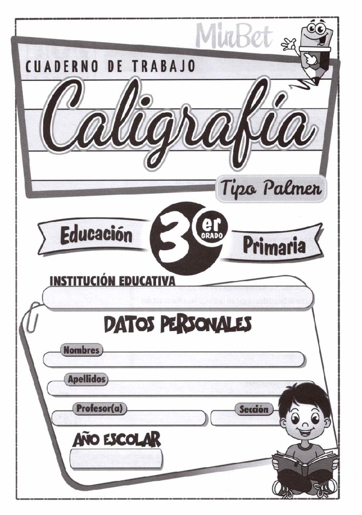 Cuaderno de Caligrafía Palmer 3er Grado Primaria - MirBet - Studocu