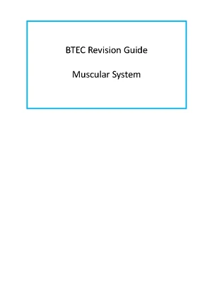 BTEC Sport Level 3 Revision Guide Respiratory System - BTEC Revision ...