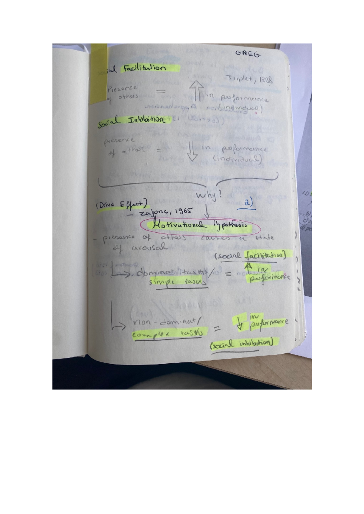 GREG-exam Study Guide - GREG ul Facilitation Triplet, 1898 Presence of ...