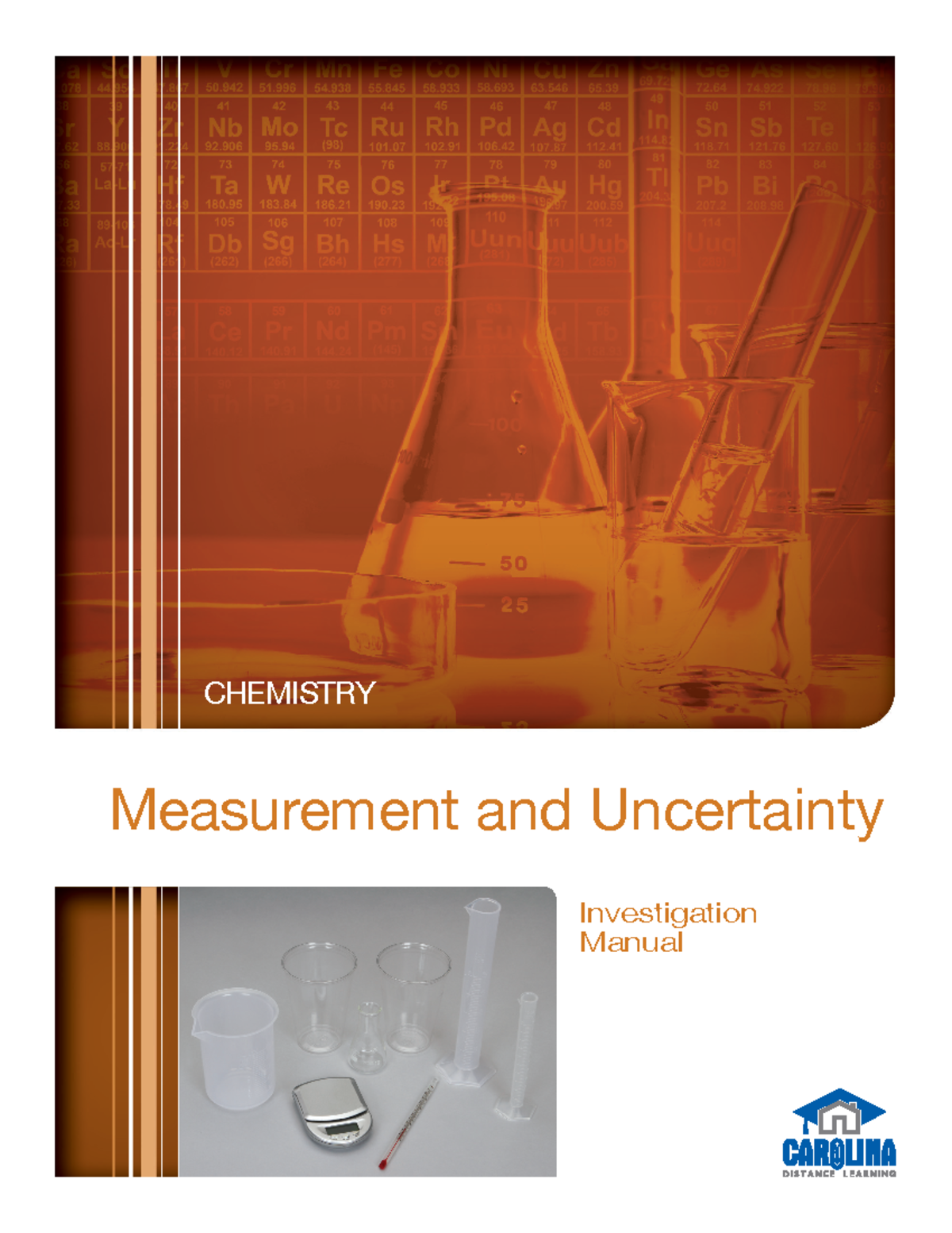 580352 Measurement Uncertainty ADA Lab Manual - CHEMISTRY Measurement and Uncertainty ...