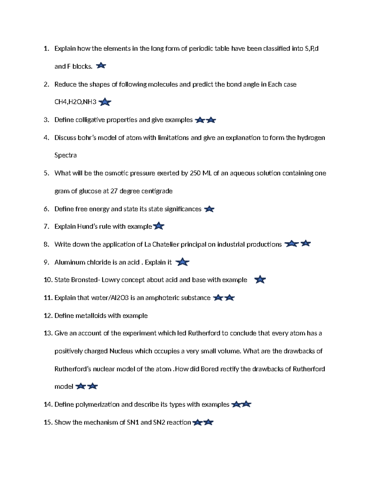 Chem 101 Final Exam: Key Concepts in Chemistry and Atomic Theory - Studocu