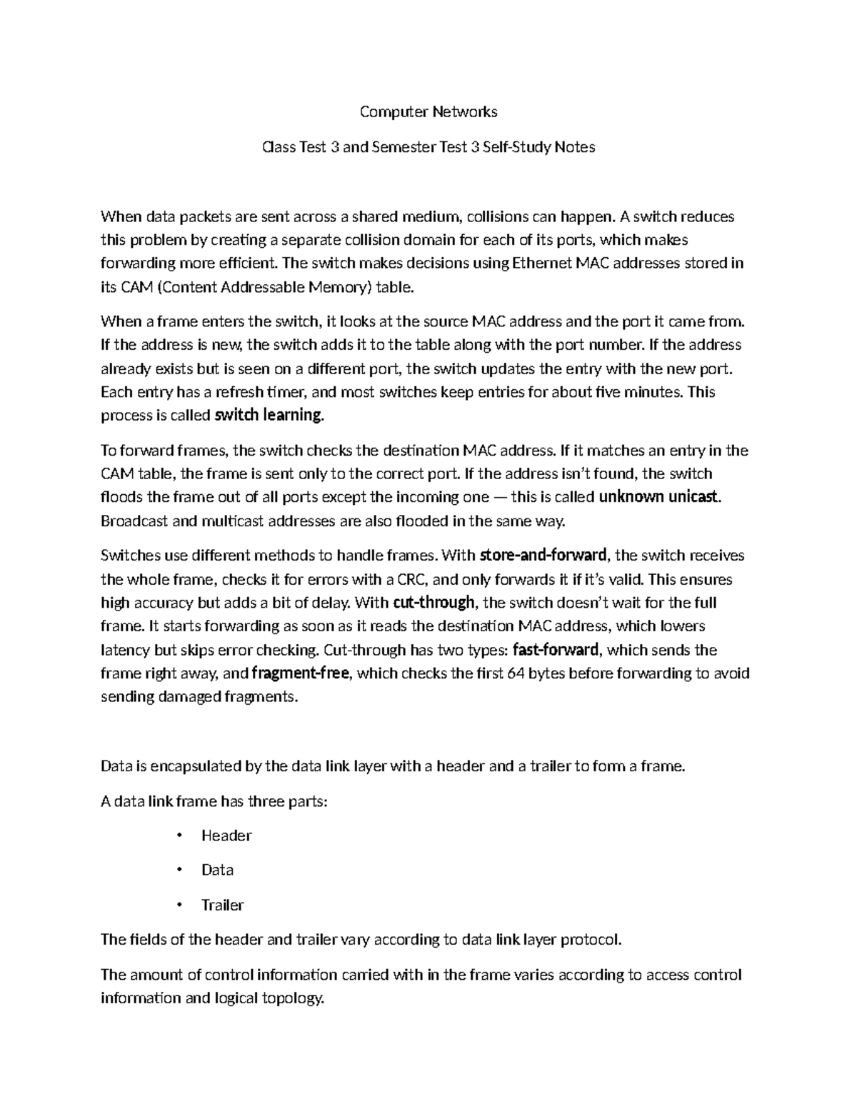 CSMA/CD vs. CSMA/CA: Collision Management in Wired & Wireless Networks ...