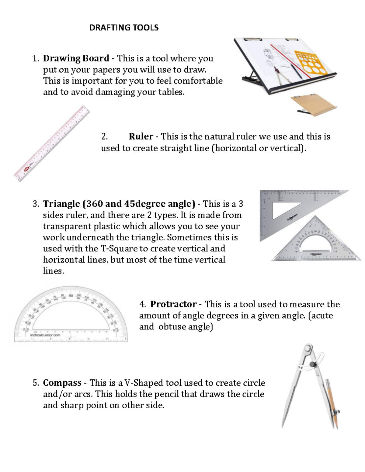 AIS ICT Activity: Introduction to Drafting Tools and Techniques - Studocu