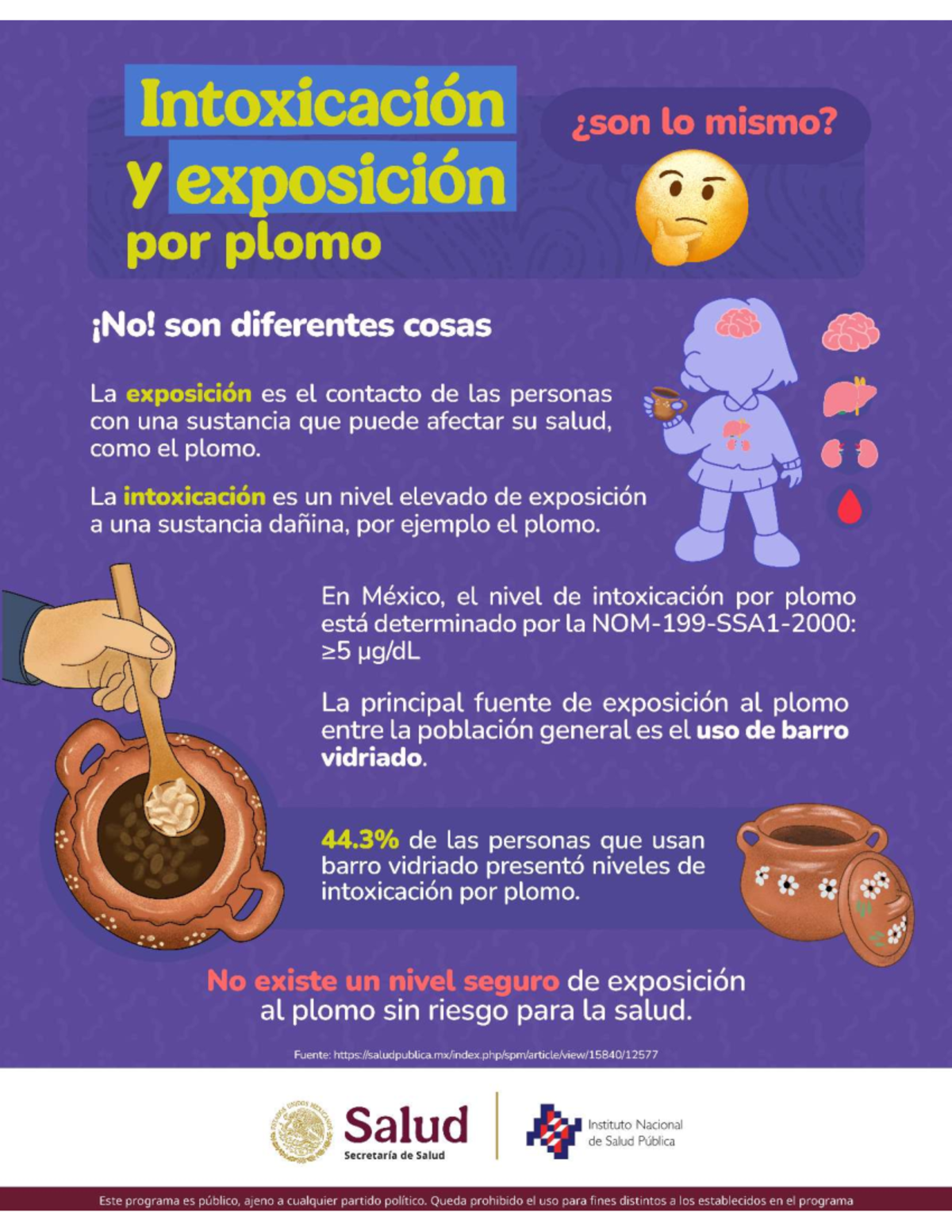 Intoxicación y Exposición al Plomo: Diferencias Clave en Salud - Studocu