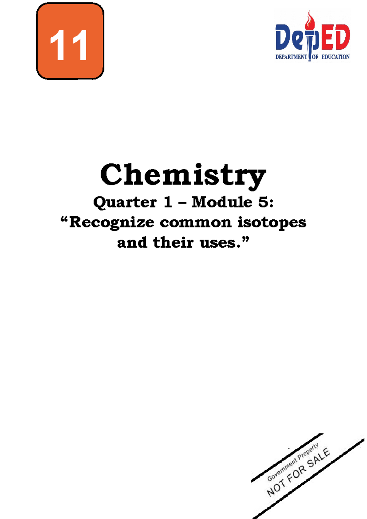 Understanding Common Isotopes and Their Uses - Chemistry 11 Module 5 ...