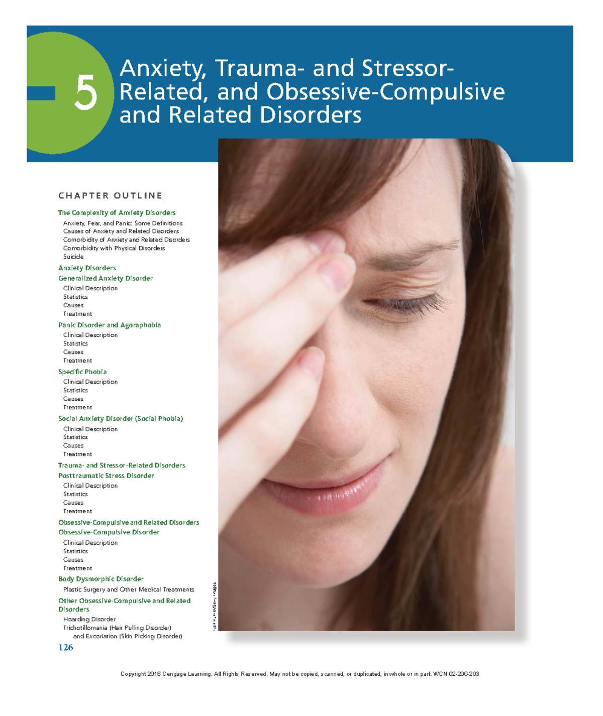 Ab Psych 5: Anxiety, Trauma, and Related Disorders Overview - Studocu
