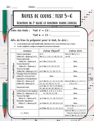 Sommets 4 SN reponses cahier chap1 1700757916 - Sommets, 4e secondaire ...