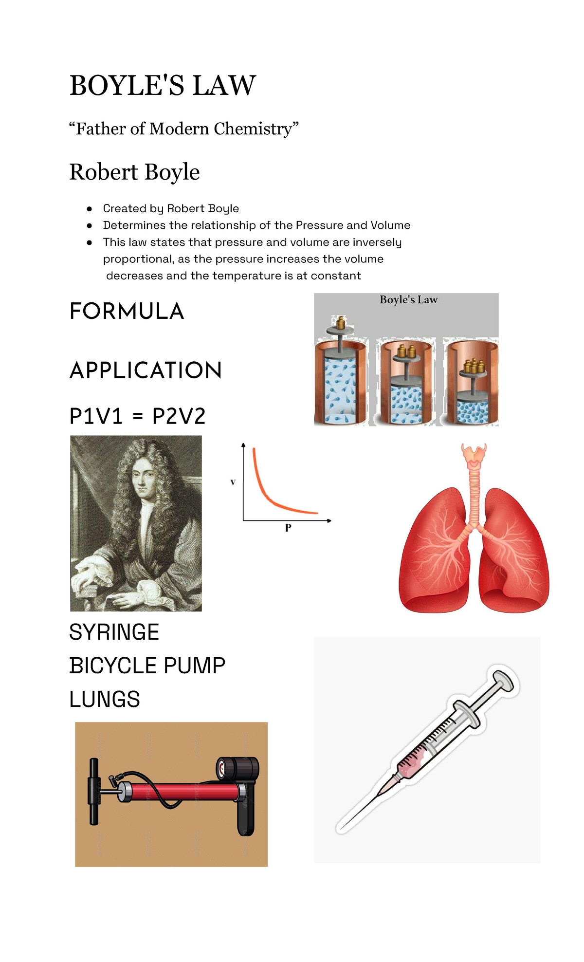 Sc Ience scrapbook - Human Computer Interaction - BOYLE'S LAW “Father ...