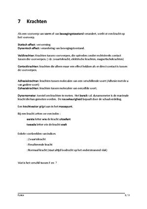 Massadichtheid - 3e jaar - 1 deeltjemodel 4 principes van het ...