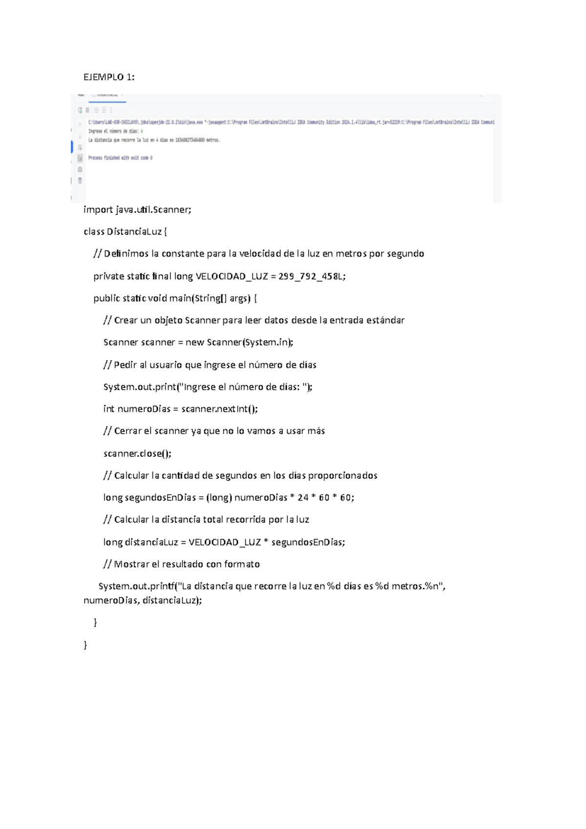 Ejercicios de Programación en Java - Mate - Studocu
