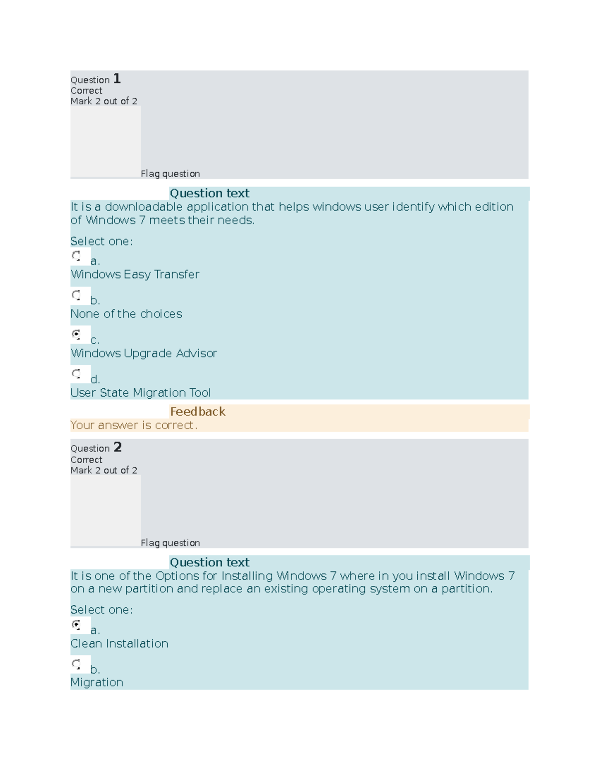 Operating Systems Principles & Applications MQ1 - Midterm Exam Guide - Studocu