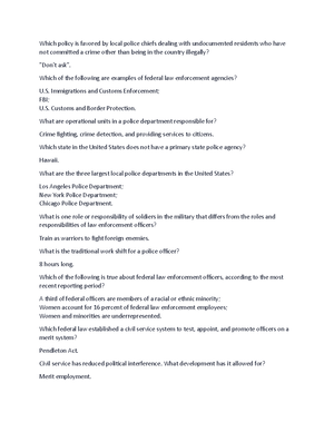 MOdule 4 quizz b - 2 / The vast majority of cases in the criminal ...