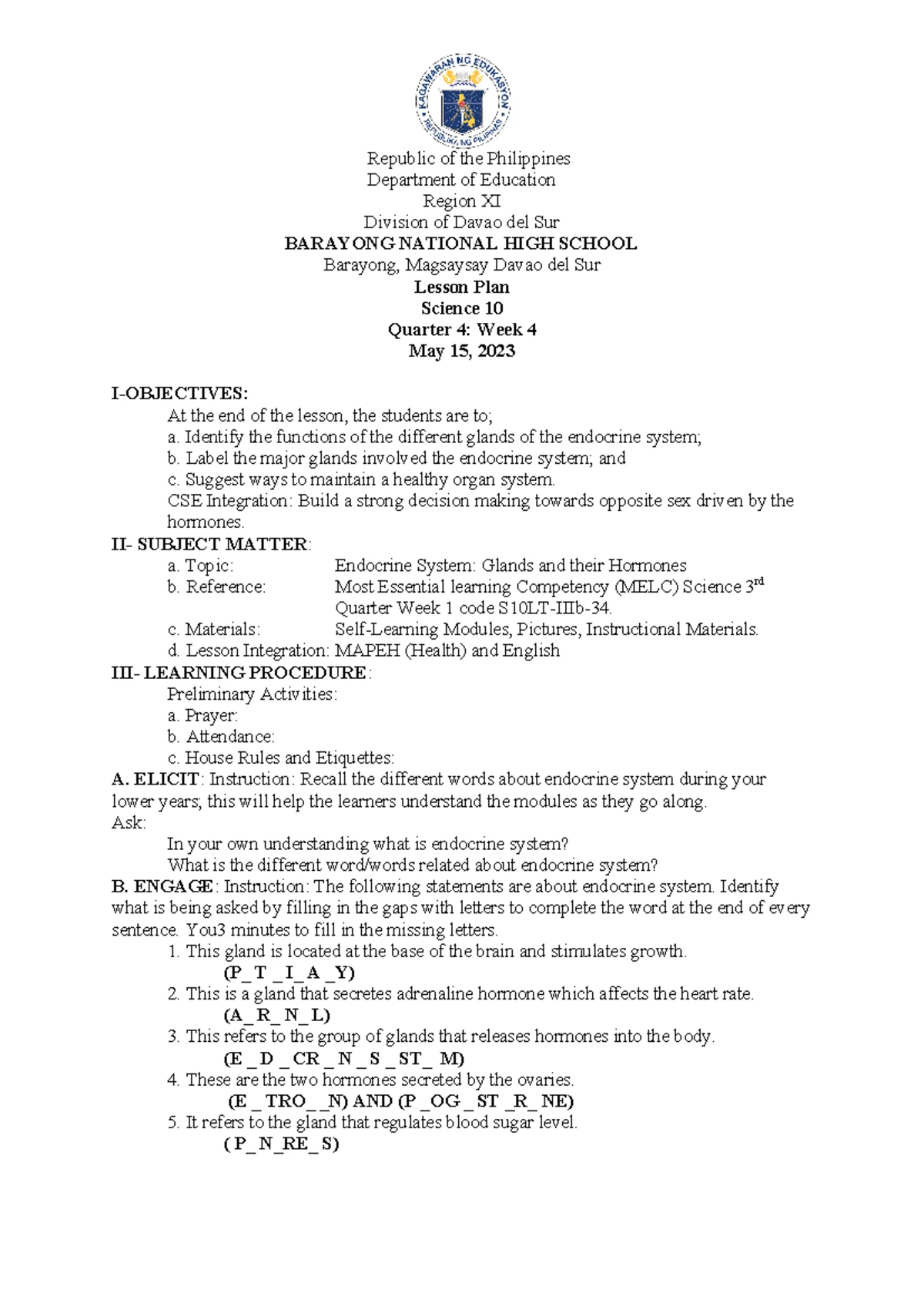 Q4-SCI10 Module 2: Understanding Biomolecules in Grade 10 Science - Studocu