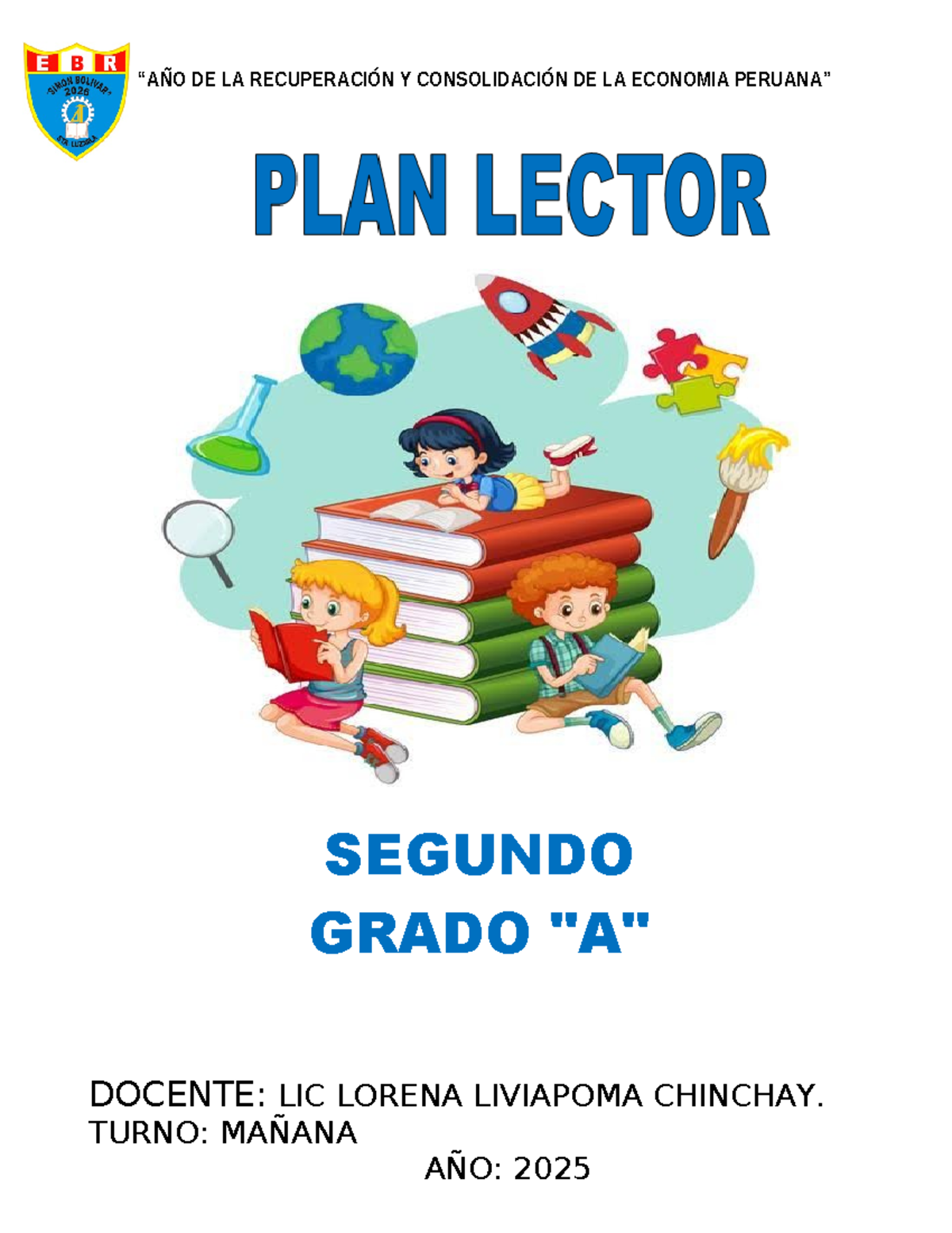 Plan Lector 2° Grado A - Primaria - Estrategias y Actividades 2025 - Studocu