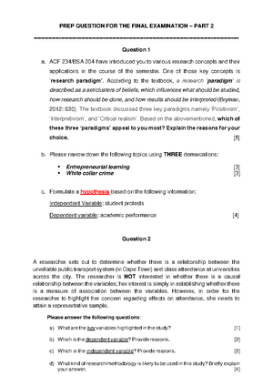 [Solved] Explain the differences between research rationale and problem ...