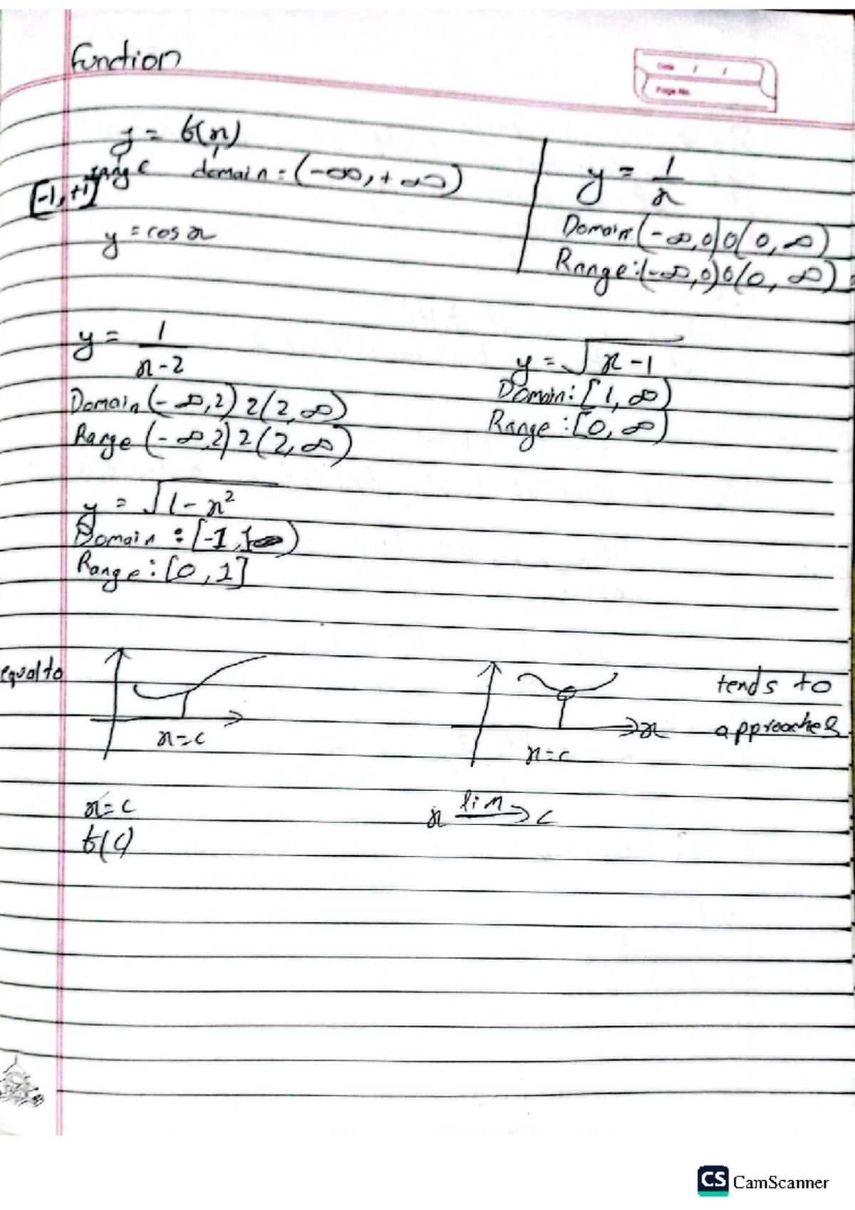 Calculus Limits and Continuity Notes (MATH 101) - Studocu