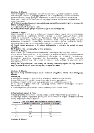 Rośliny - dadadadadad - Zadanie 10. (1 pkt) Przeprowadzono dwa ...