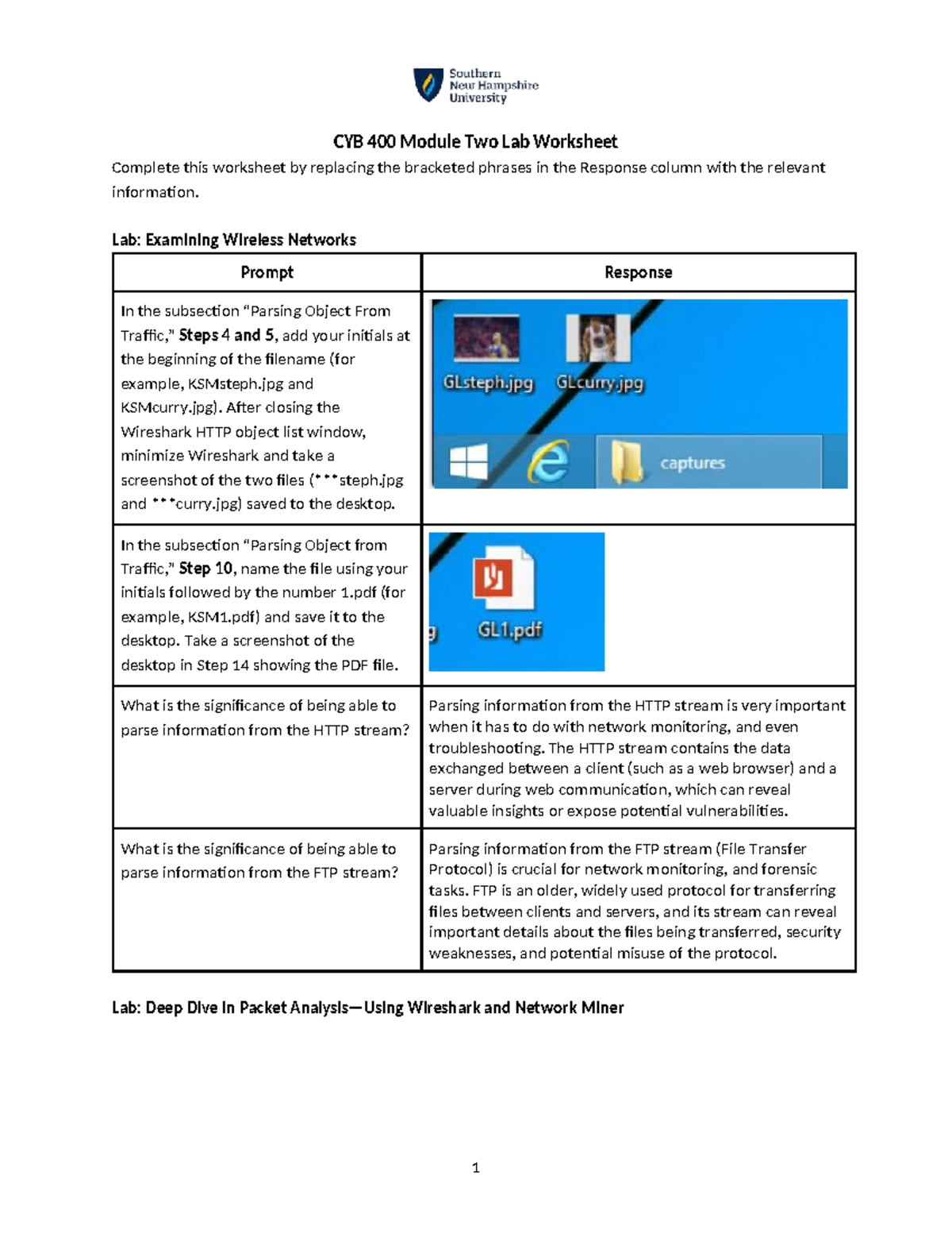 CYB 400 Module Two Lab Worksheet Geovaney Lazcano - CYB 400 Module Two ...