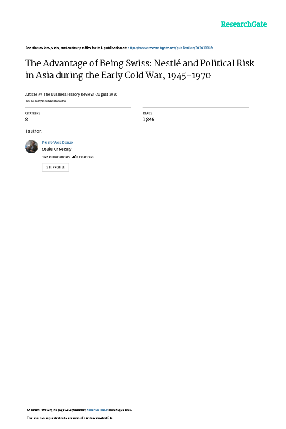 BHR2020Nestle Asia - note - See discussions, stats, and author profiles ...