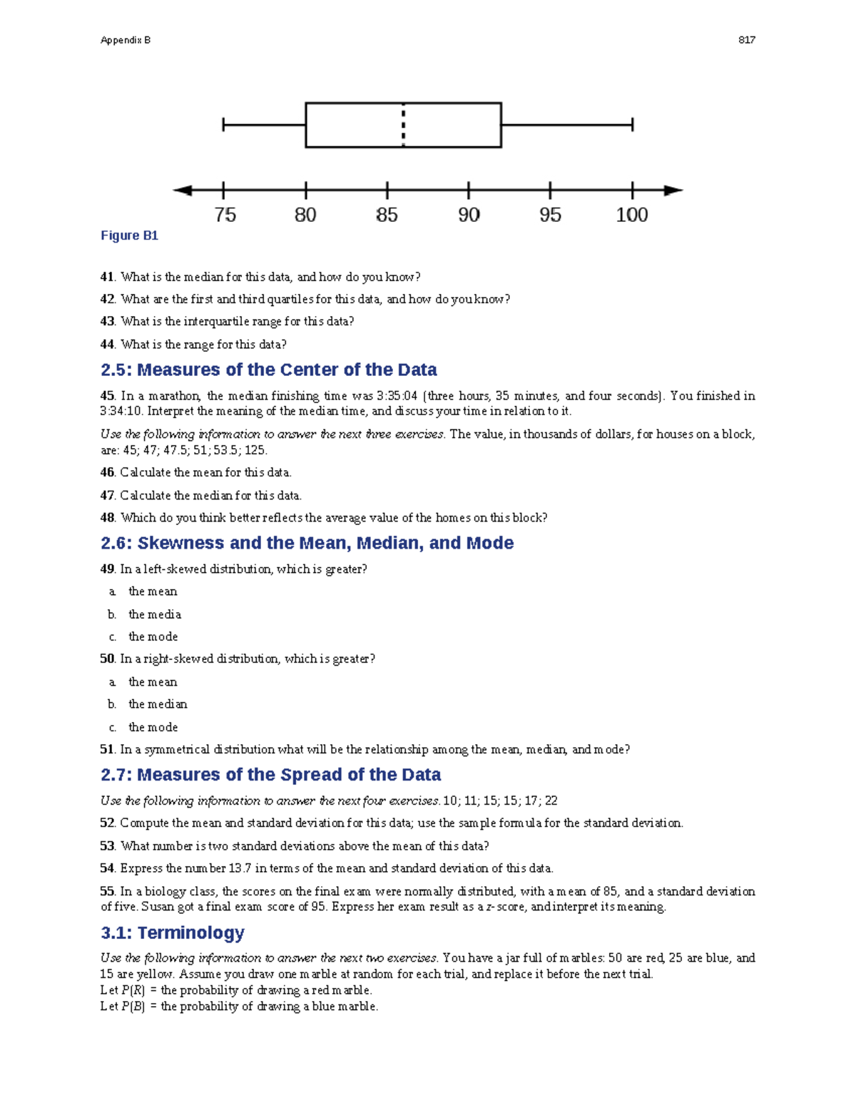 Introductory Statistics – Part 4: Measures of Center & Spread - Studocu