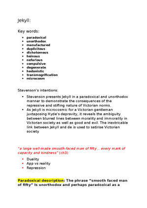 LMR - jekyll and hyde - PP TT HH Repression Forms Mad Devils ...
