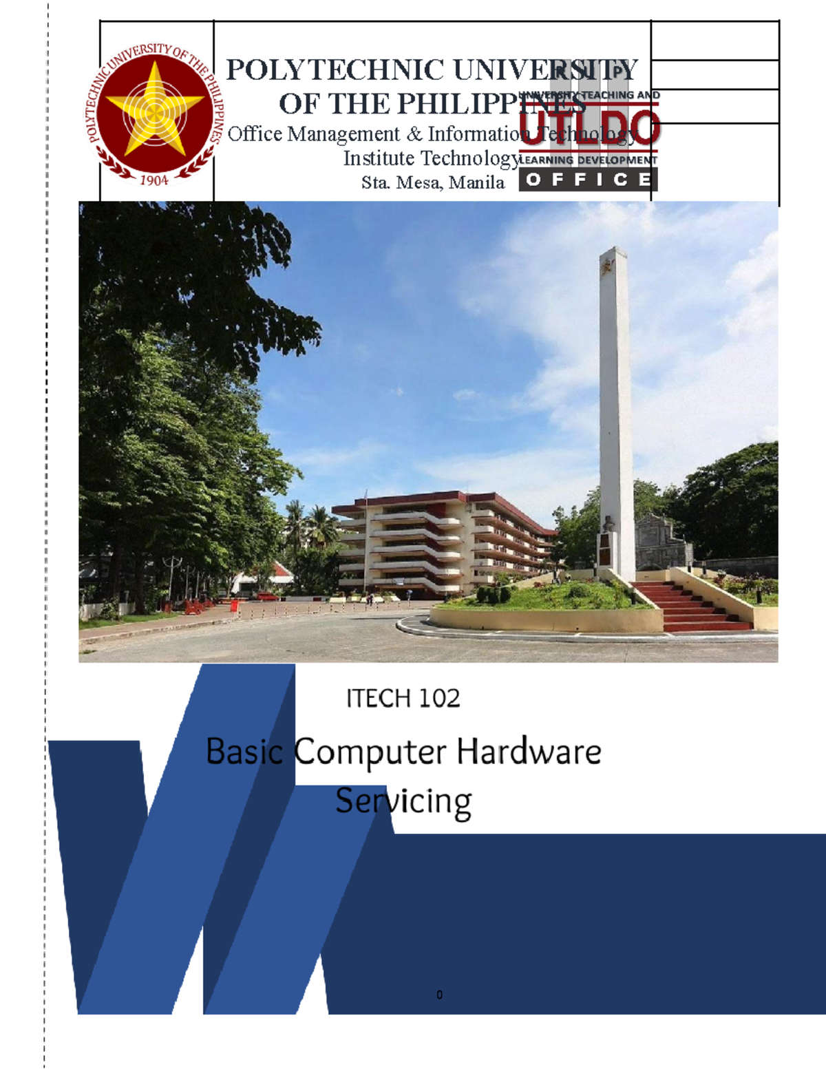 Basic Computer Hardware Servicing Module (ITECH 102) Overview - Studocu