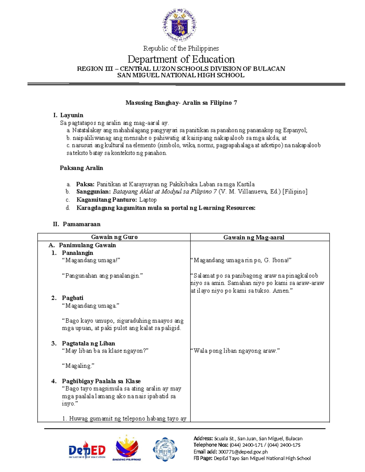 DLP: Panitikan at Kasaysayan ng Pakikibaka Laban sa mga Kastila ...