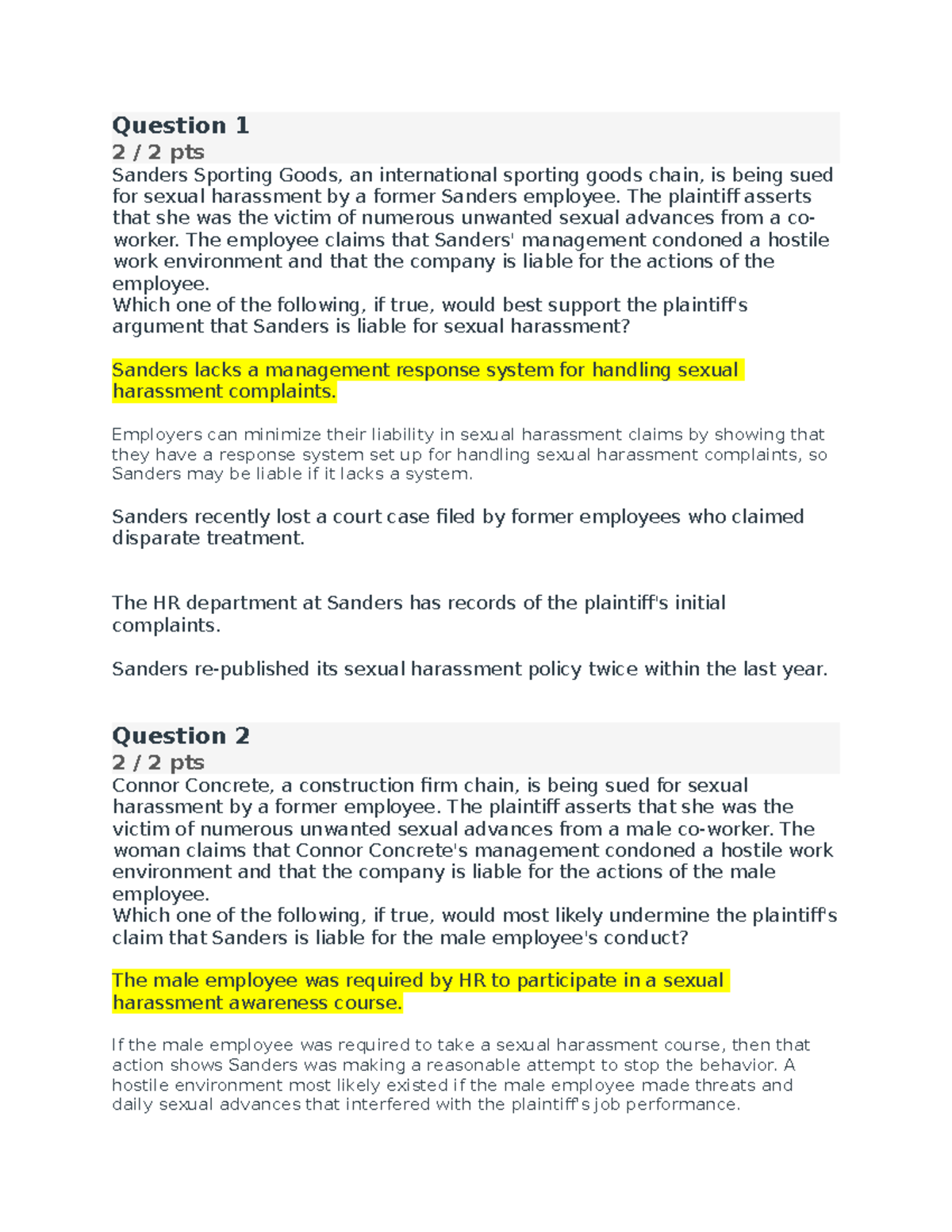 Module 2 - Homework 2: Equal Opportunity, Law & HR Management Insights ...