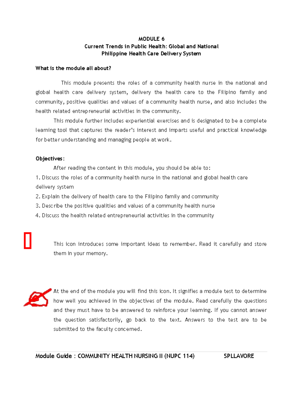 Chn 2 Module 6 Trends In Public Health Community Nursing Roles