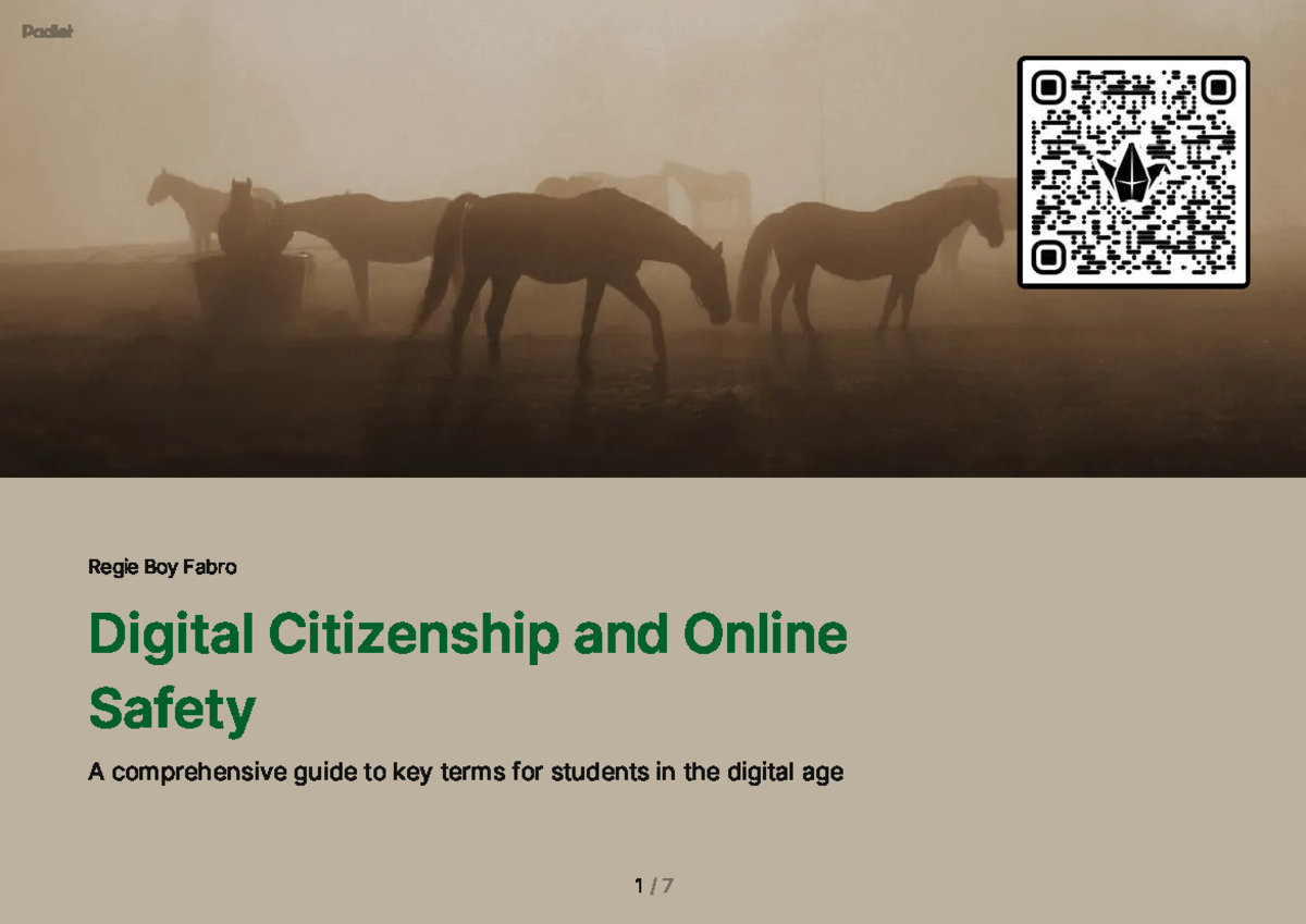 Digital Citizenship & Online Safety Guide for Students - Studocu