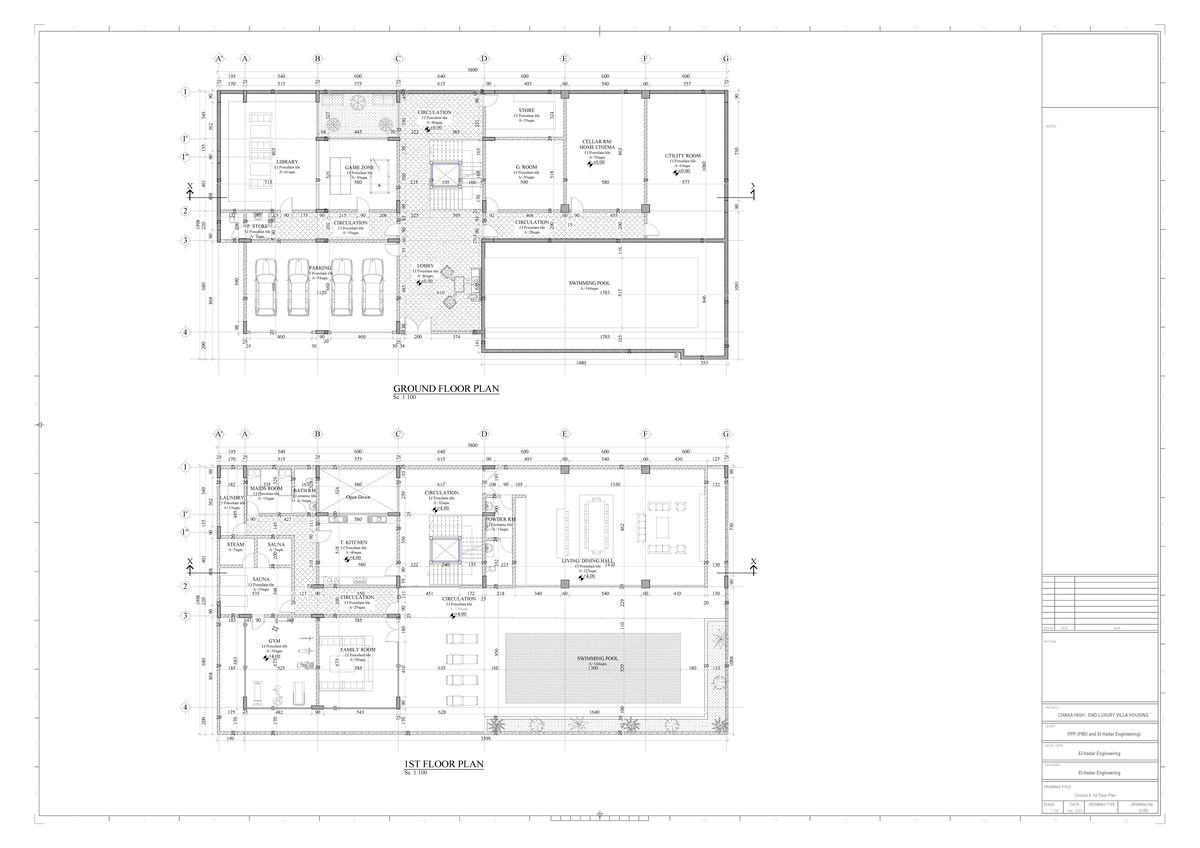 AR - Villa Type A - Ground Floor Access Plan - Studocu
