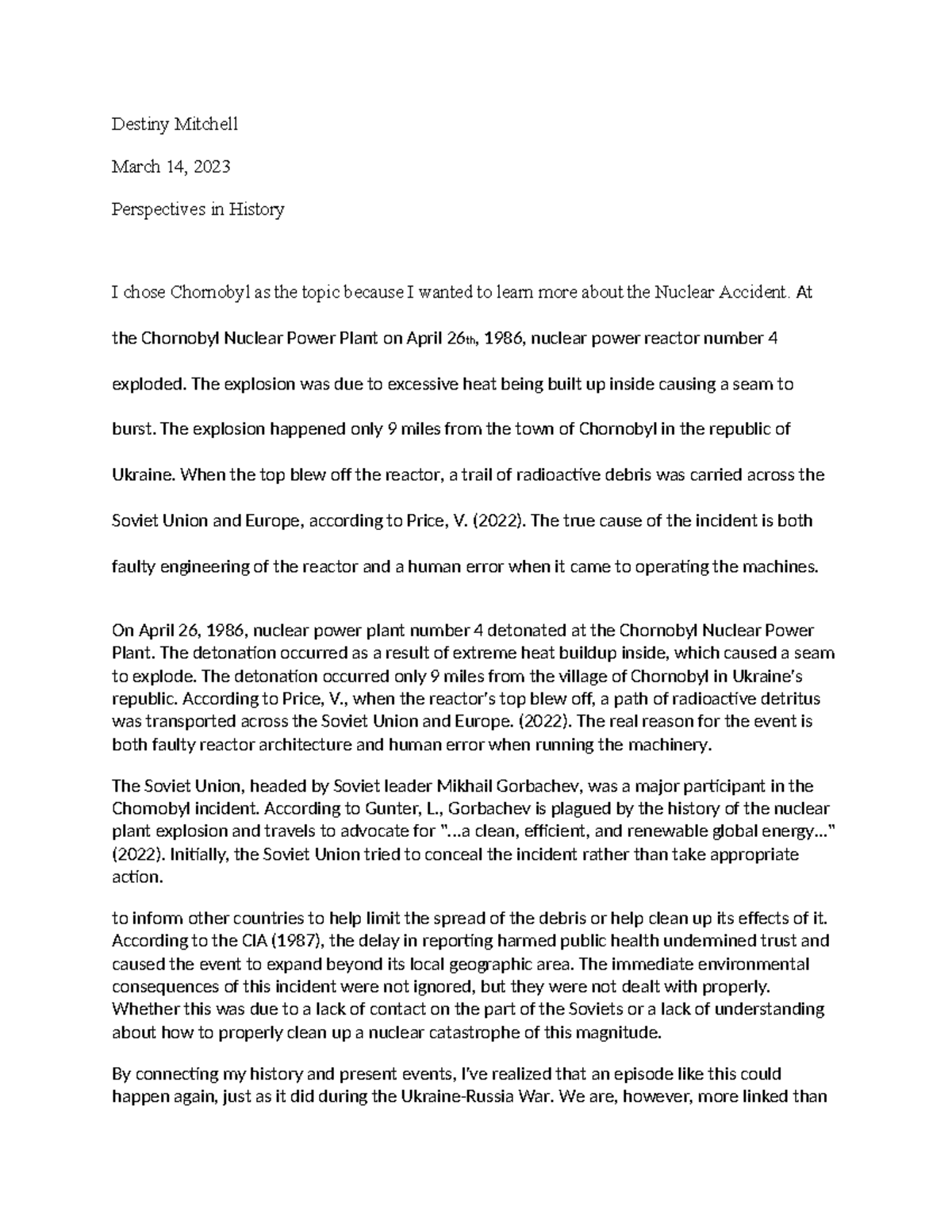 3-1 Activity Examining Historical Context - Destiny Mitchell March 14 ...