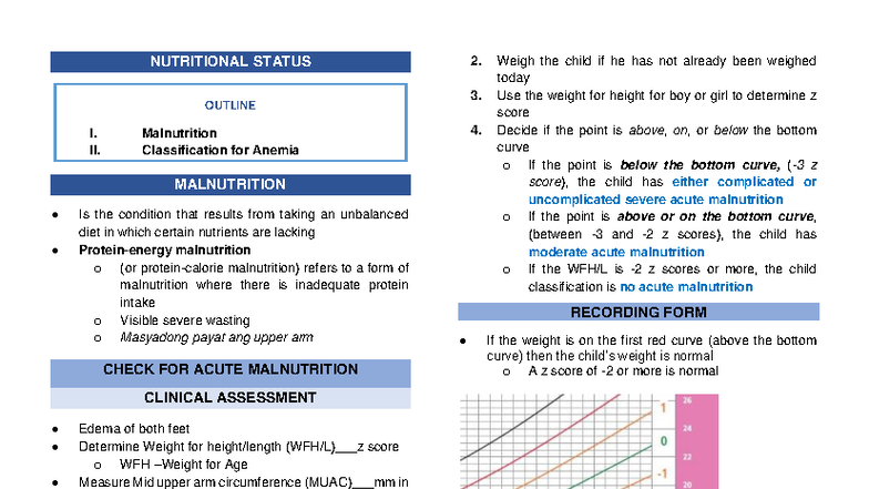 3. Nutritional Status - IMCI: Malnutrition Classification & Assessment ...